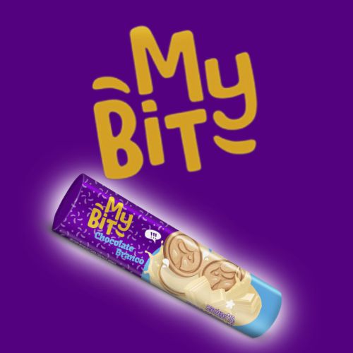 Biscoito Recheado My Bit Chocolate Branco 110G - Loja de festa Cabral e ...