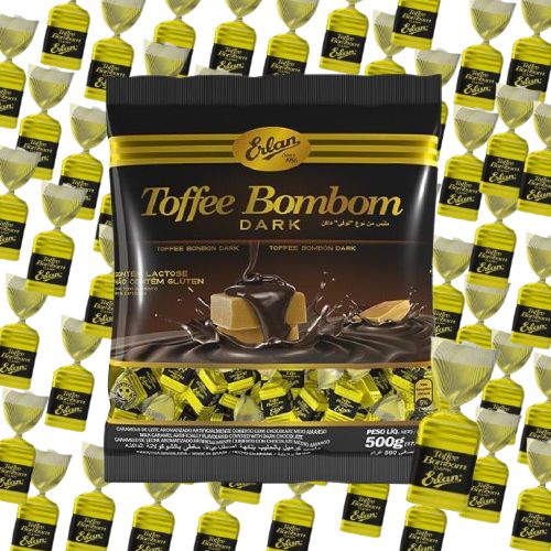 Bombom Toffe Dark Erlan 500G - Loja de festa Cabral e Sousa