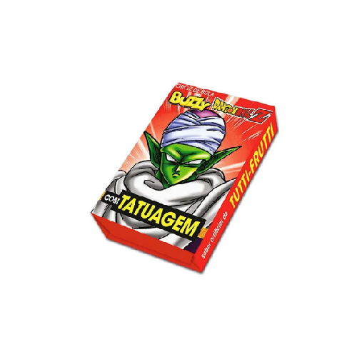Chiclete Buzzy Tatoo Dragon Ball Z Tutti- Frutti 400G - Loja de festa ...