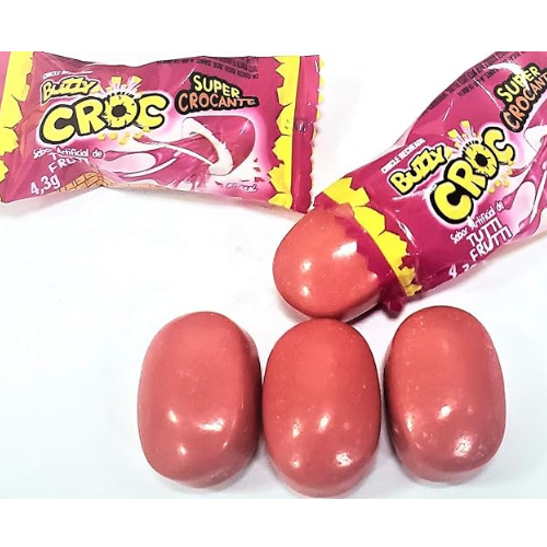 Chiclete Buzzy Croc Tutti Frutti 172G - Loja de festa Cabral e Sousa