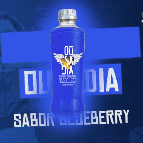 Coquetel Alcoólico Ousadia Blueberry - Garrafa com 350ML - Loja de ...