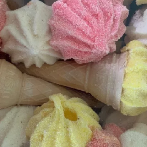 Doce de Gelatina Sorvete Seco Com 50Un - Loja de festa Cabral e Sousa
