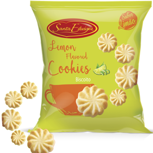 Cookies Santa de Edwiges Sabor Limão 100G - Loja de festa Cabral e Sousa