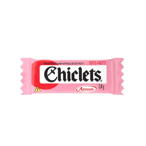 Chiclete Adams Chiclets Sabor Tutti-Frutti - Embalagem com 280G - Loja ...