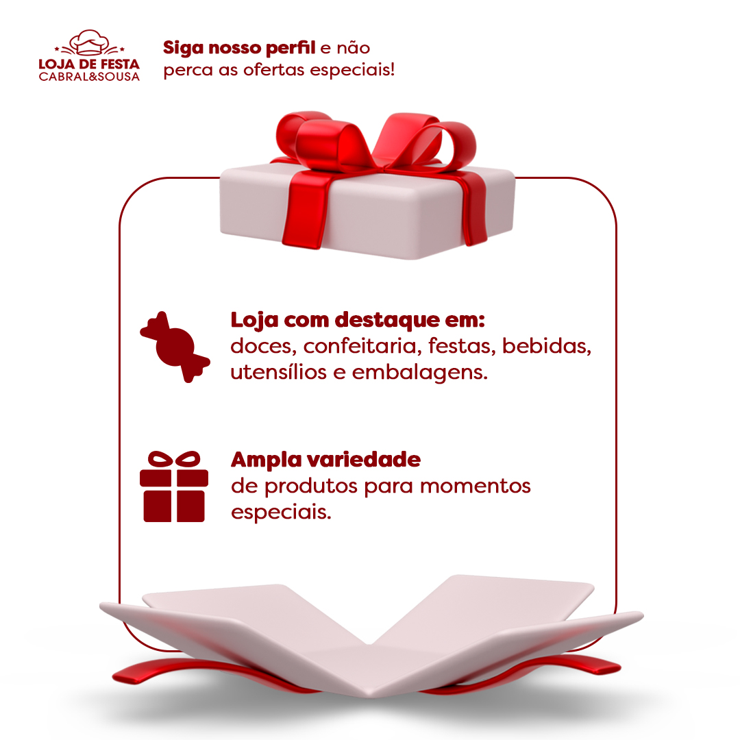 Chocolate em Pó Sicao 33% Cacau - Pacote com 1,01KG - Loja de festa Cabral e Sousa