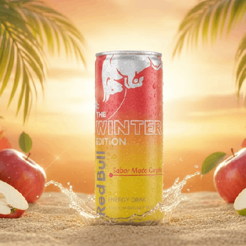 Energético Red Bull Maçã Sugarfree - Lata com 250ML - Loja de festa ...