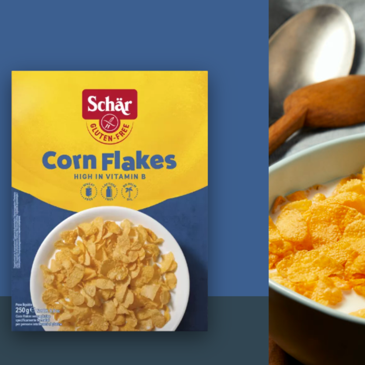 Corn Flakes Cereal Sem Glúten E Sem Lactose 250g - Schar - Pandix ...