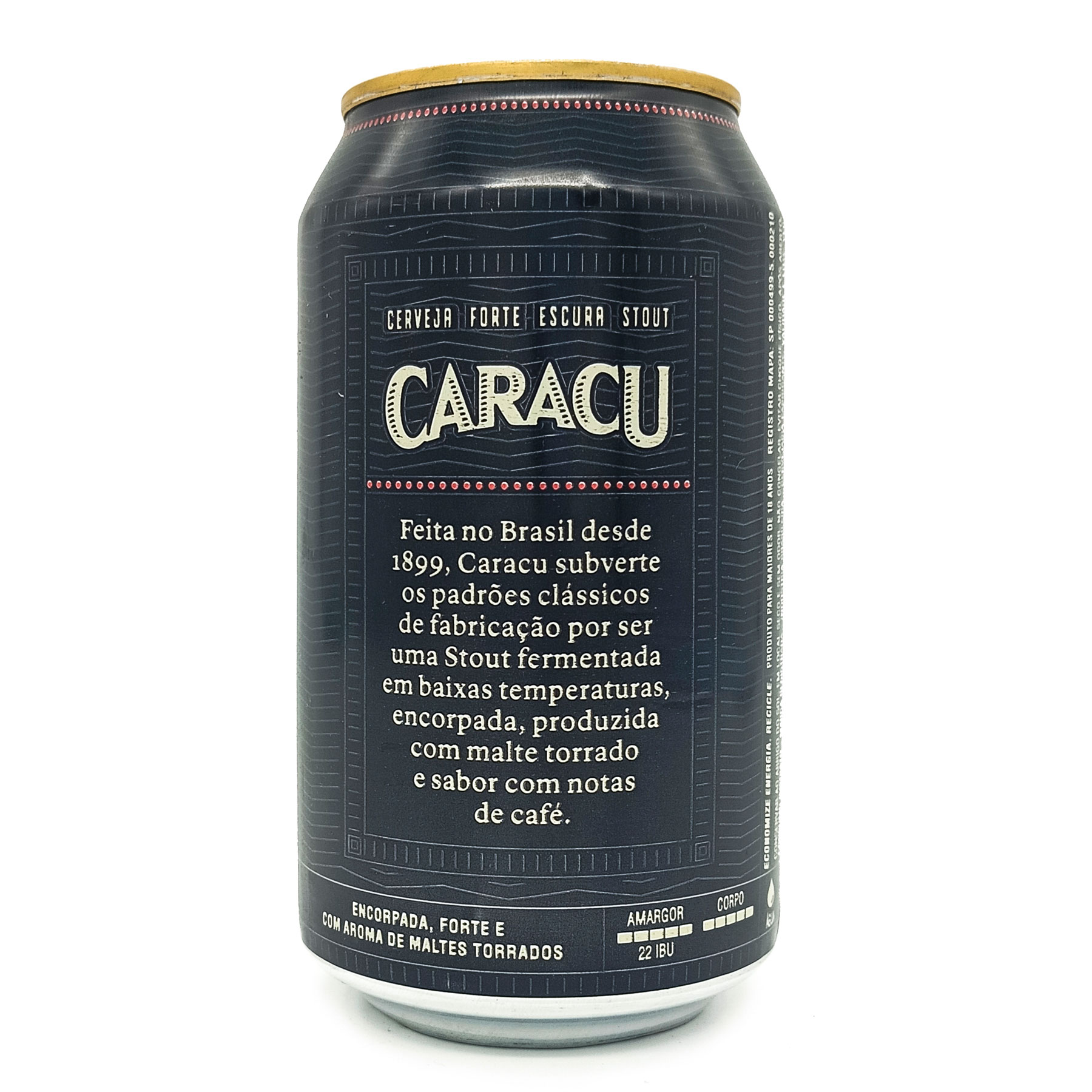 Cerveja Escura Lata 350ML Caracu - Império de Padilha - Artigos ...