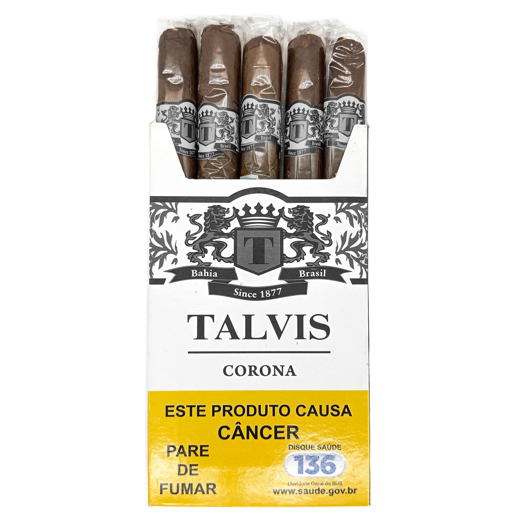 Charuto Talvis Corona Caixa 5Un Tradicional - Império de Padilha ...