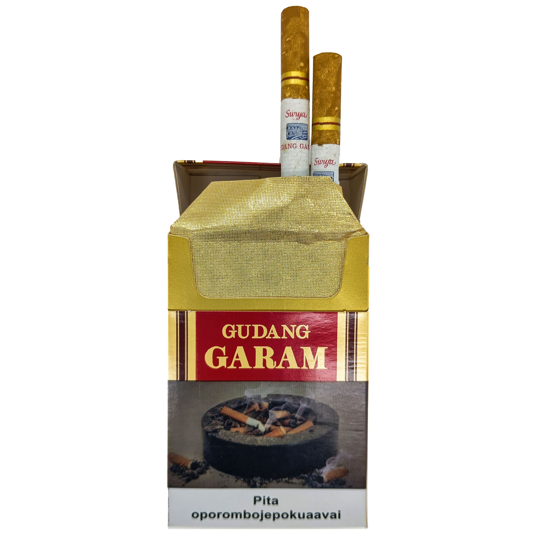 Maço Cigarro Gudang Garam Professional Pita Cravo Tradicional Carteira ...