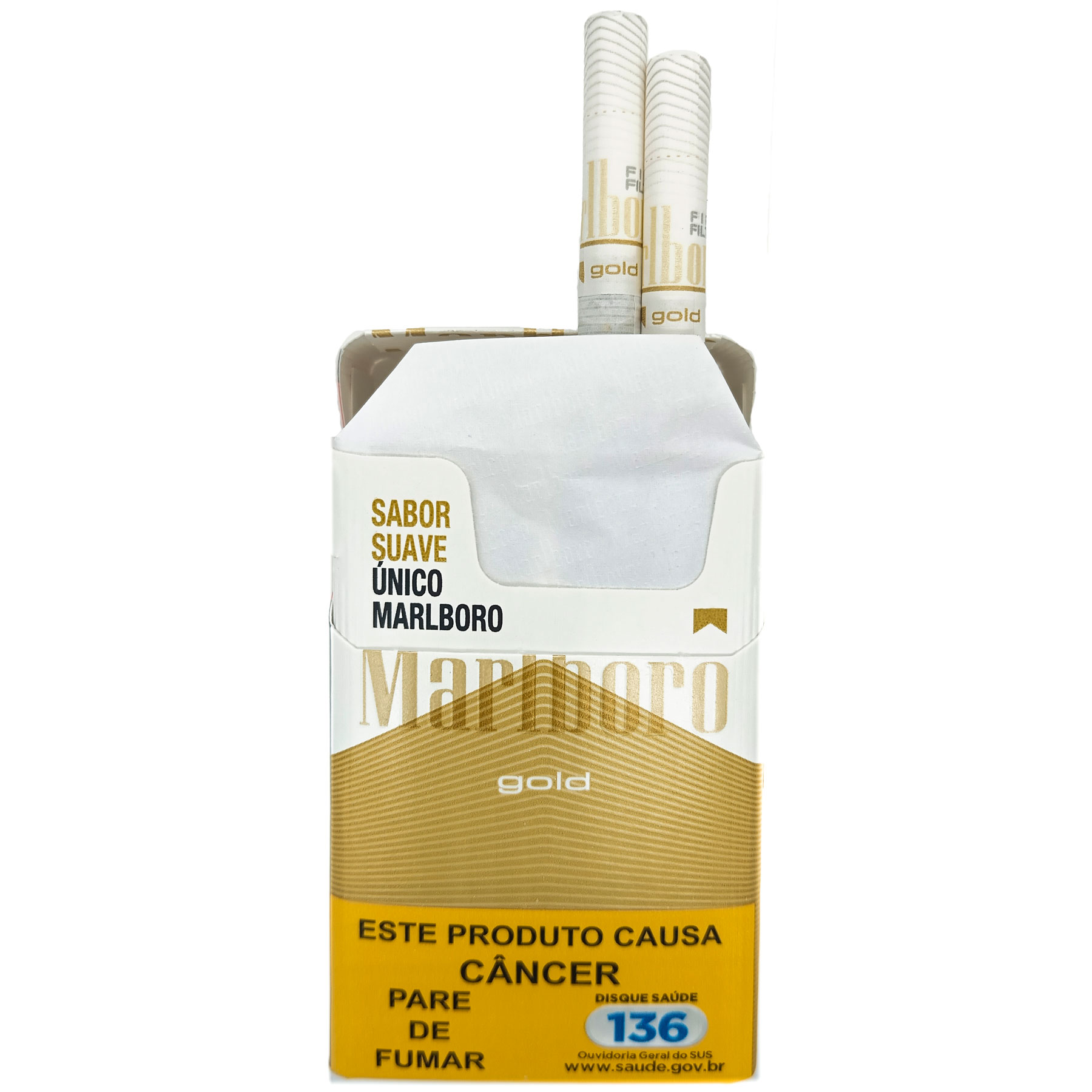 Maço Cigarro Marlboro Gold 20Un Suave - Império de Padilha - Artigos ...