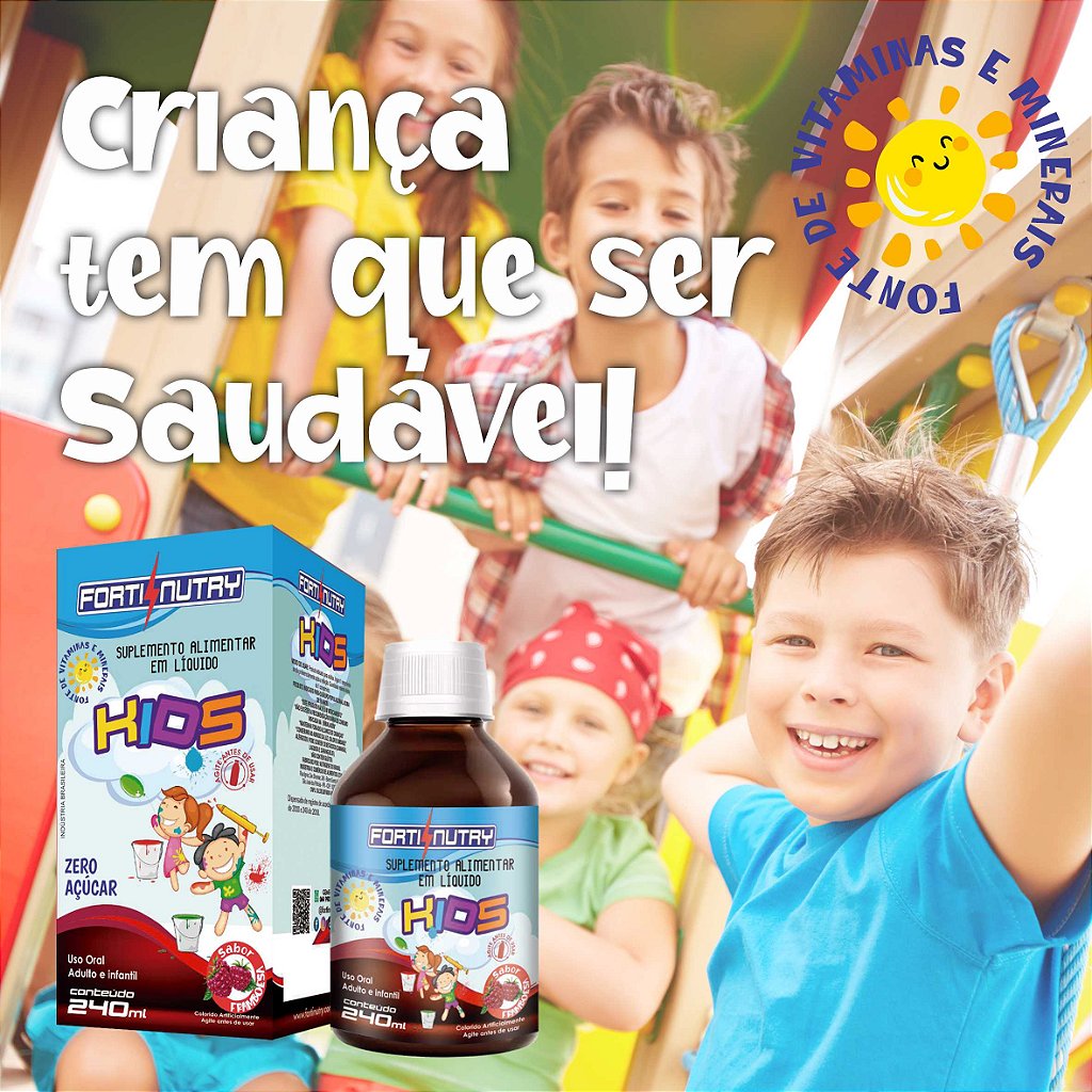 Fortinutry KIDS Suplemento Alimentar Líquido para Crianças - Fortinutry