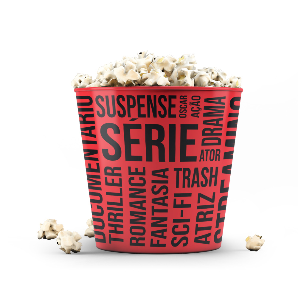 Balde de Pipoca 3,5 Litros - Cinéfilo - Beek Geek's Stuff