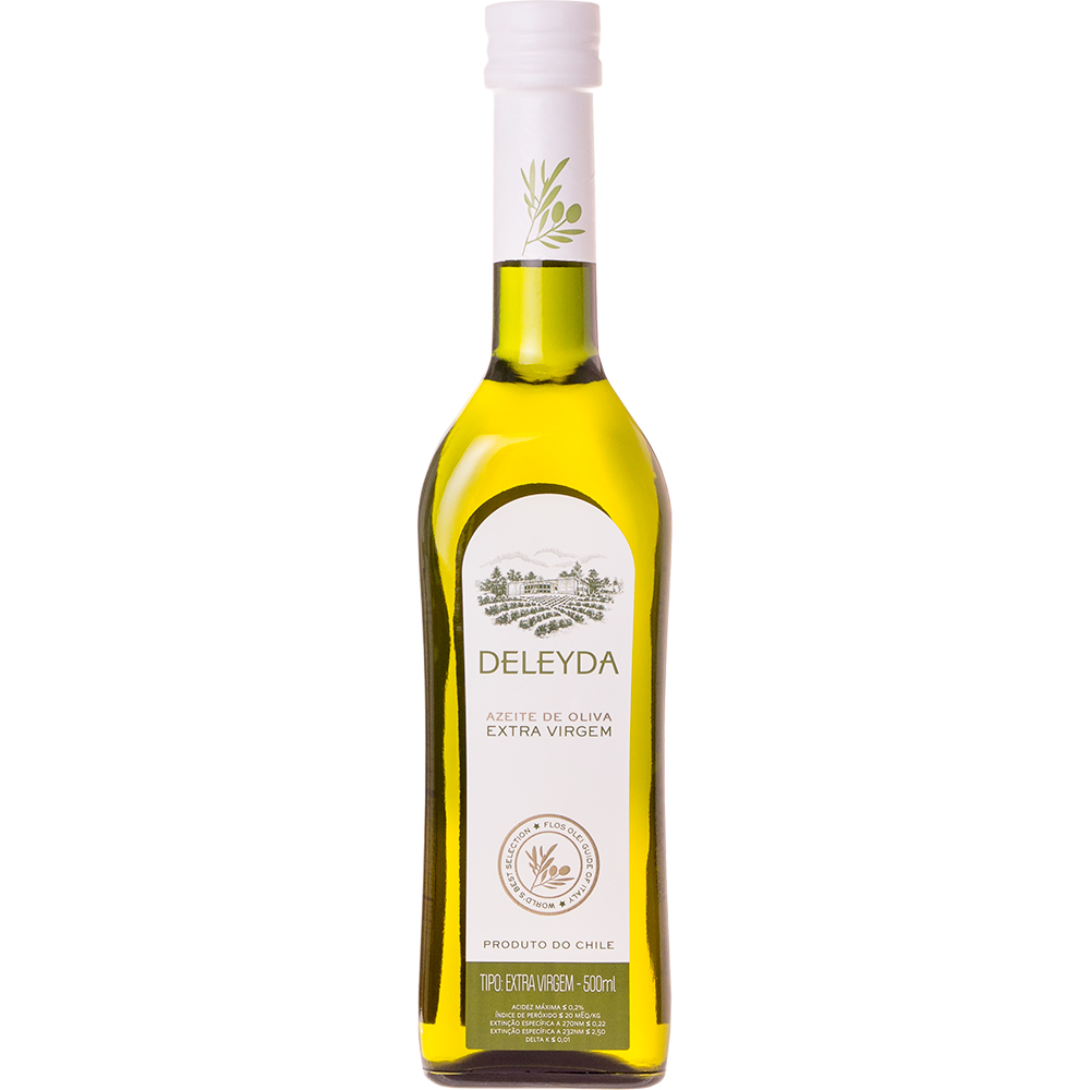 Azeite Chileno Extra Virgem Deleyda 500ml - Bacalhau Azeite & Cia Azeite Chileno Extra Virgem Deleyda 500ml - Bacalhau Azeite & Cia