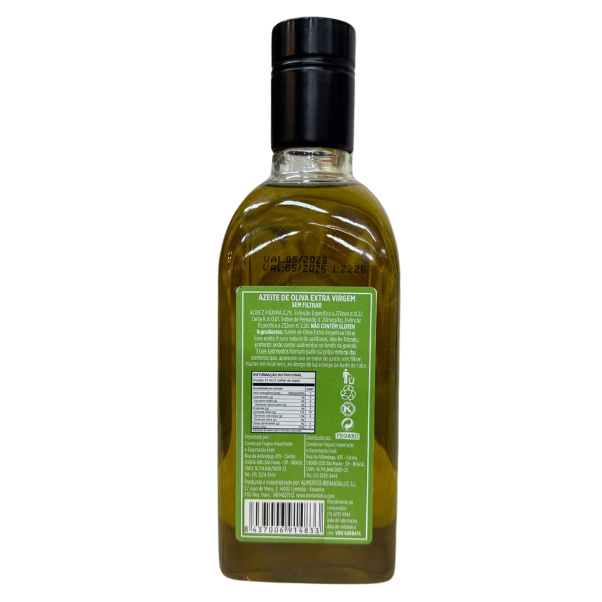 Azeite De Oliva Extra Virgem Feudo Verde (500ml) - Bacalhau Azeite & Cia