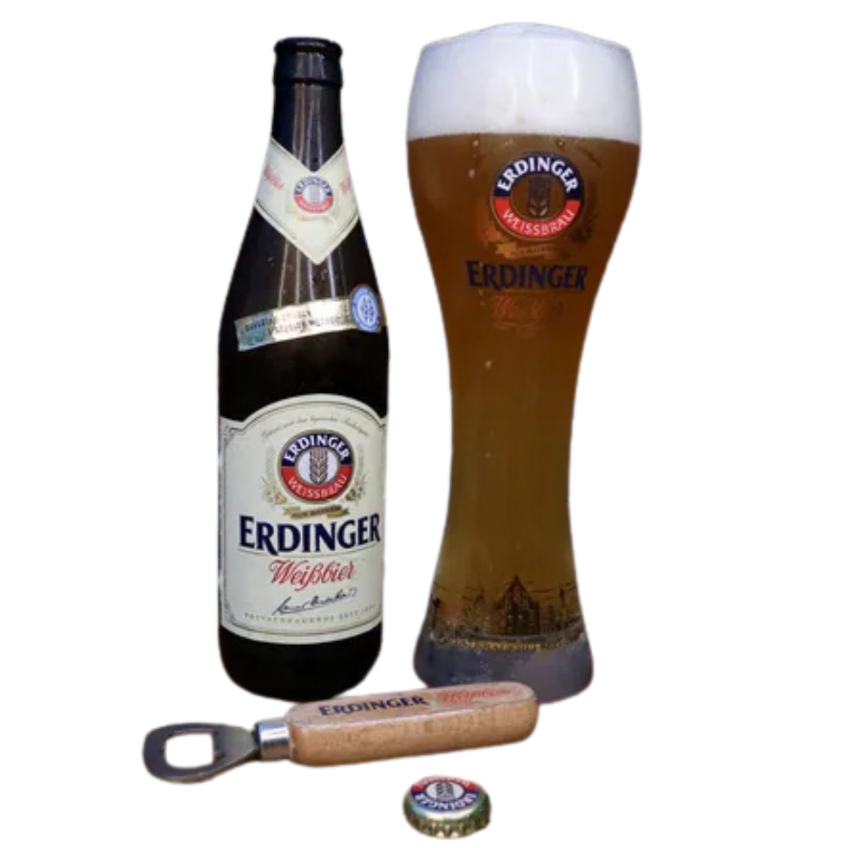 Cerveja Erdinger Weissbier Clara 500ml - Bacalhau Azeite & Cia