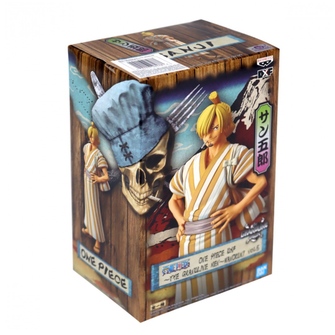 Action Fig One Piece Sanji the Grandline Men Saga de Wano - Popular Geek