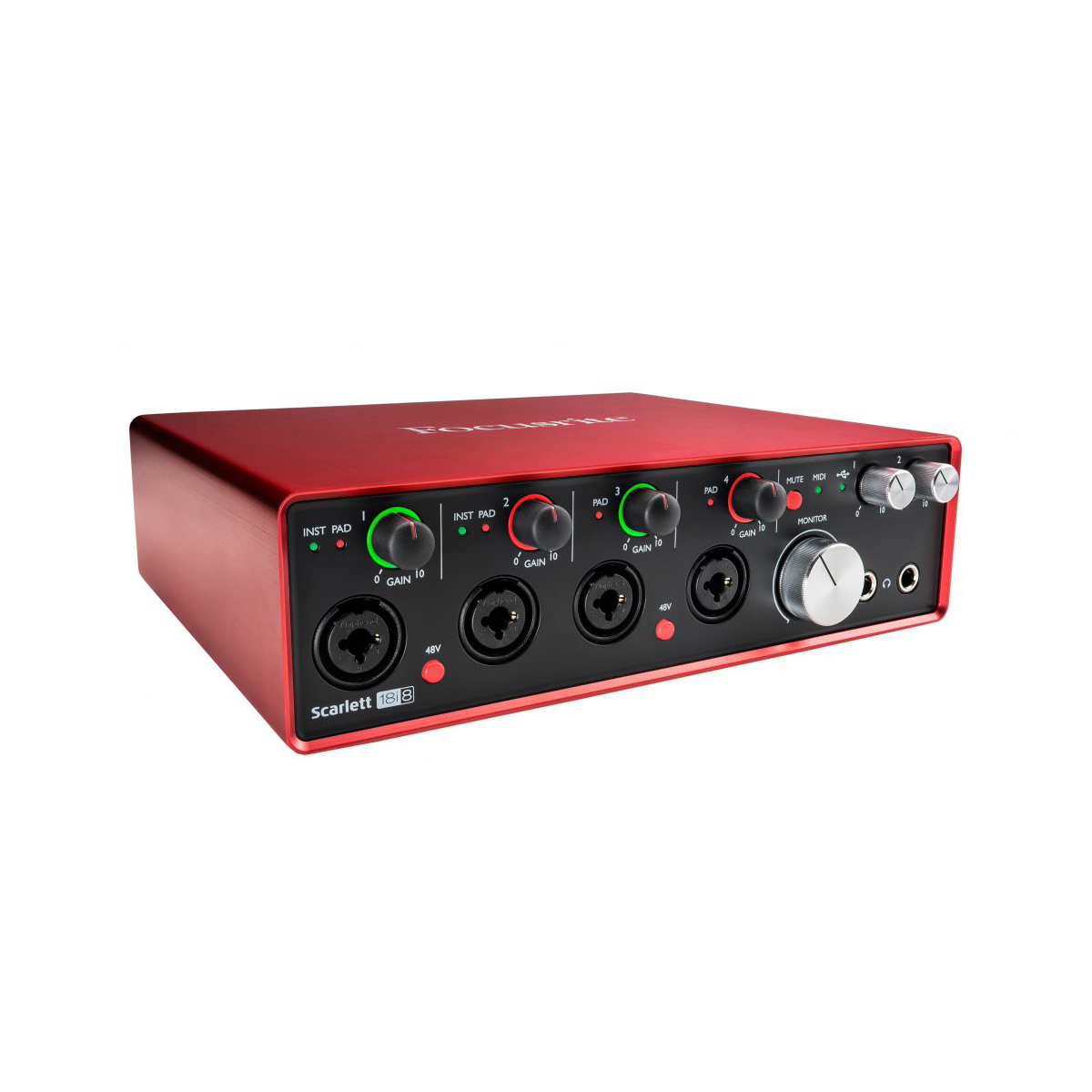 Interface de áudio Scarlett 18i8 (2ª Geração) - FOCUSRITE - Kalifa Prime