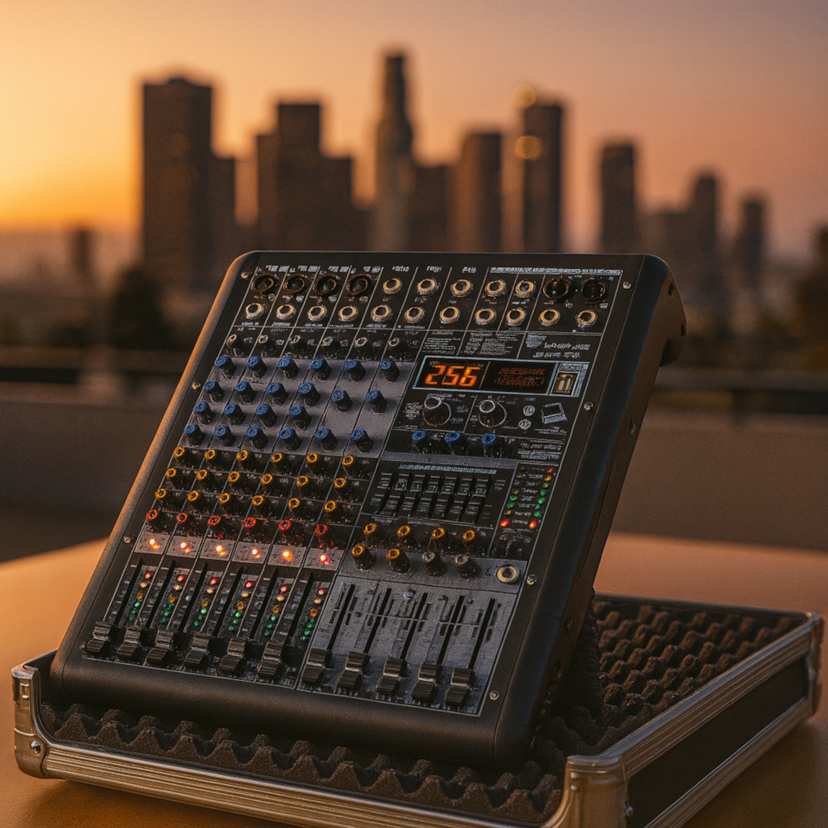 Mesa de Som Waldman QPX-8 | 8 Canais, USB, Bluetooth, DSP 32-bit ...