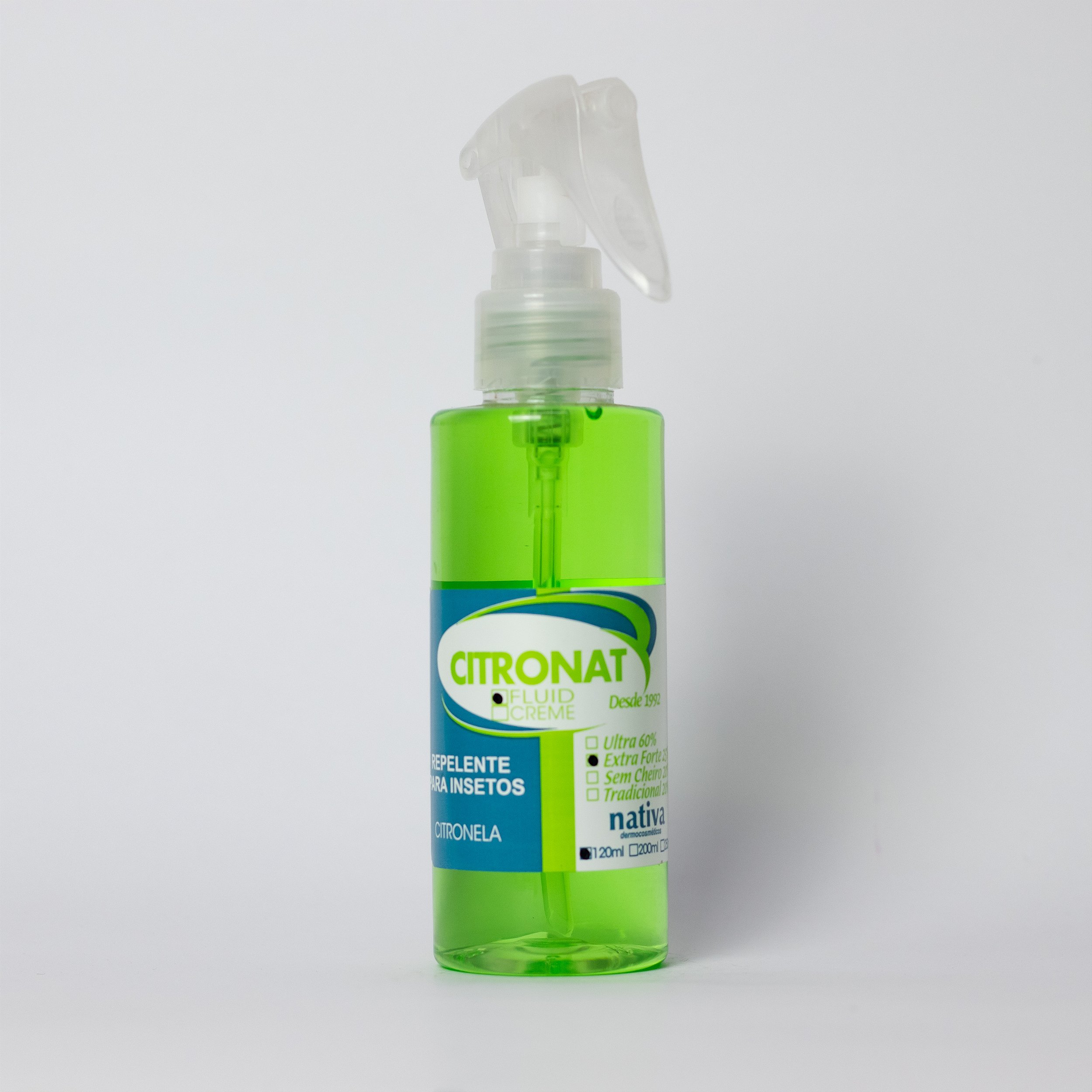 Repelente Citronat Spray Extra Forte 25% Deet Nativa Farma 120 ML ...