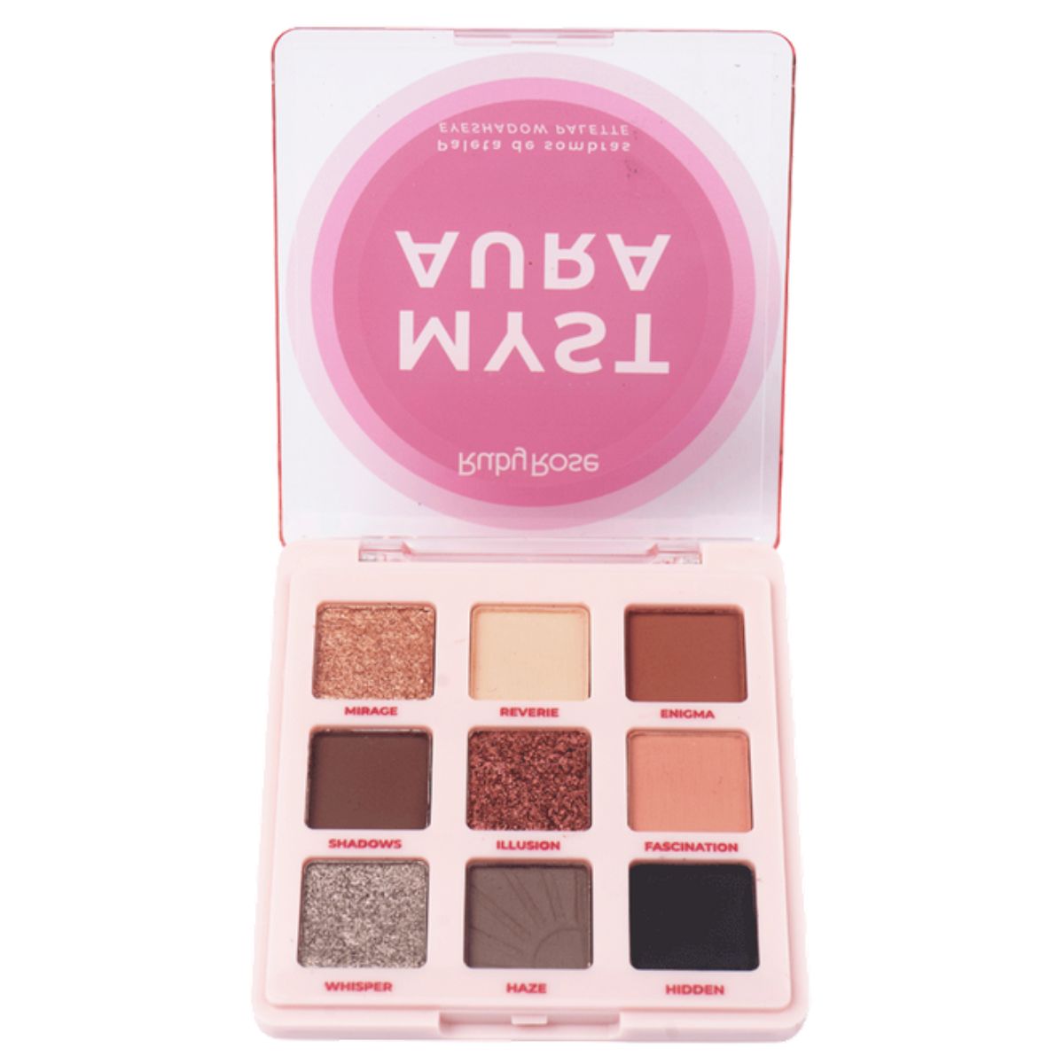 Paleta De Sombras Myst Aura 9 Cores Ruby Rose HBE2203 - Bretalle