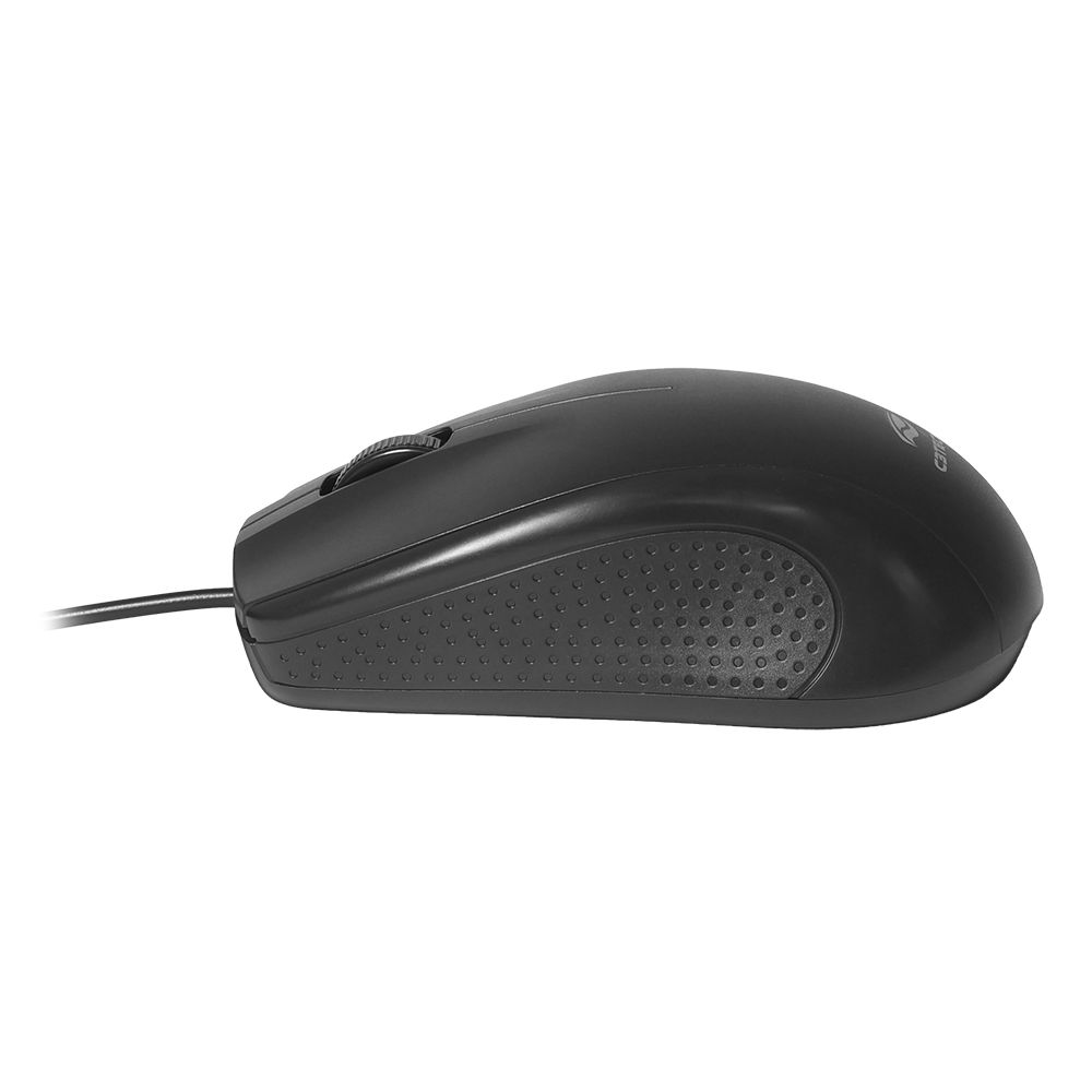 MOUSE USB MS-26BK 2 METRO DE CABO PRETO C3TECH - Vidacom