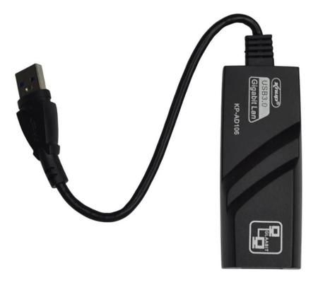 CONVERSOR ADAPTADOR USB PARA RJ45 CONEXAO DE CABO DE REDE 10/100/1000 ...