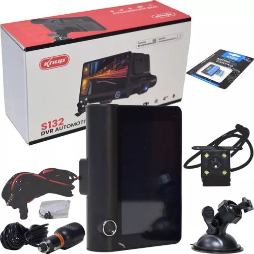 GRAVADOR DE IMAGEM VEICULAR DVR, 3 LENTES, TELA LCD DE 4 POLEGADAS ...