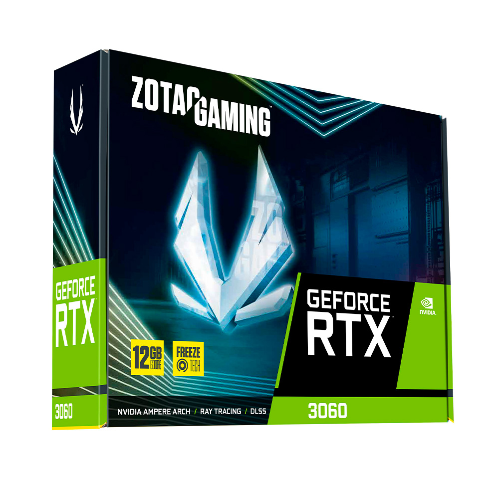 PLACA DE VIDEO RTX 3060 12GB GDDR6 ZT-A30600P-10M ZOTAC - Vidacom