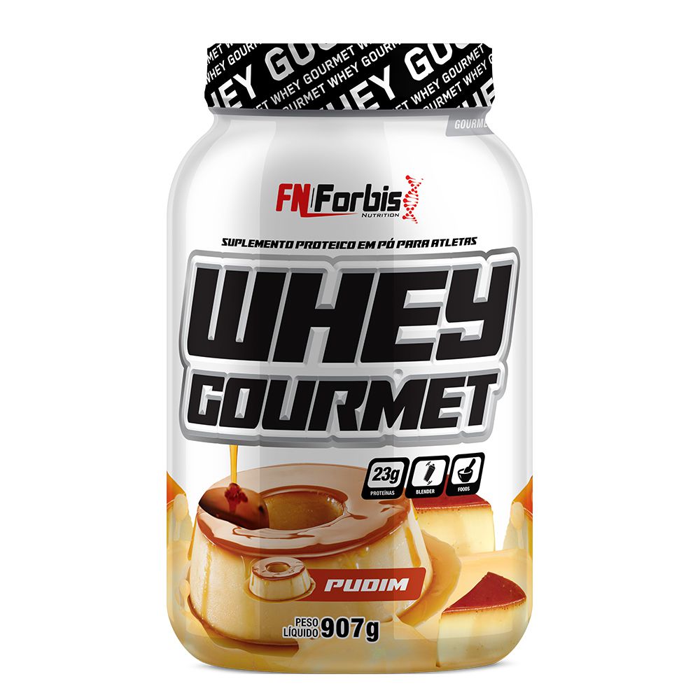 Whey Protein Gourmet 907g Pote - FN Forbis - Forbis Nutrition
