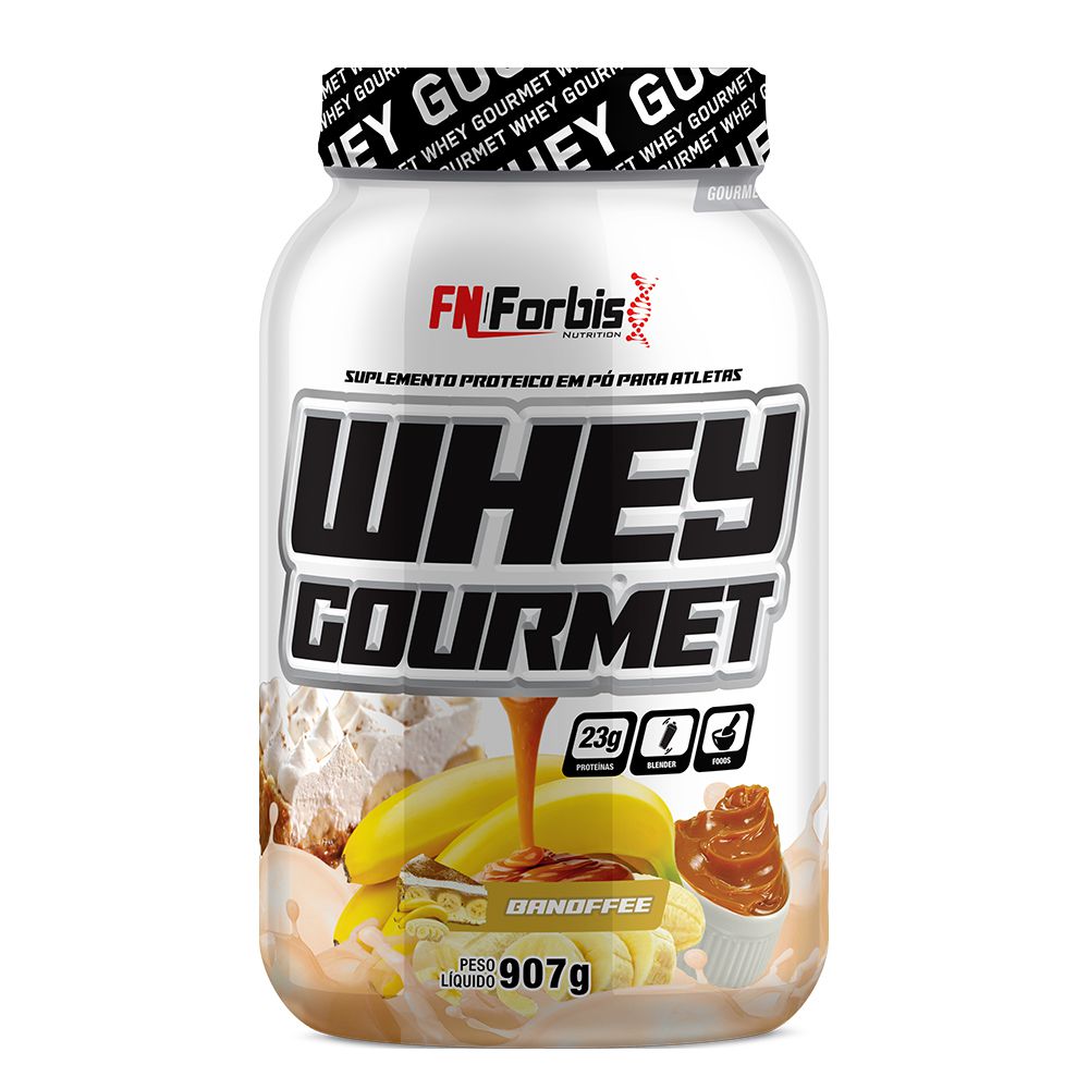 Whey Protein Gourmet 907g Pote - FN Forbis - Forbis Nutrition