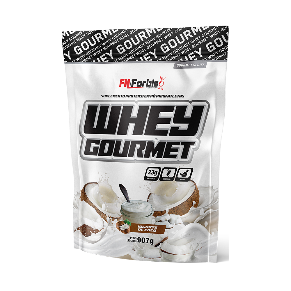 Whey Protein Gourmet 907g Refil - FN Forbis - Forbis Nutrition