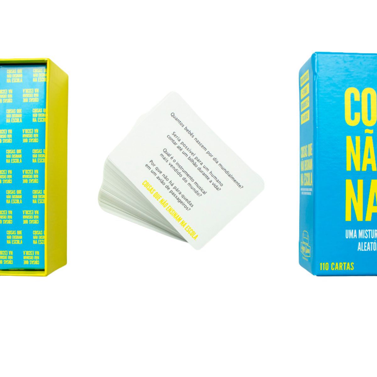 Jogo De Cartas Trivia Game Coisas Que Não Ensinam Na Escola - Hiper ...