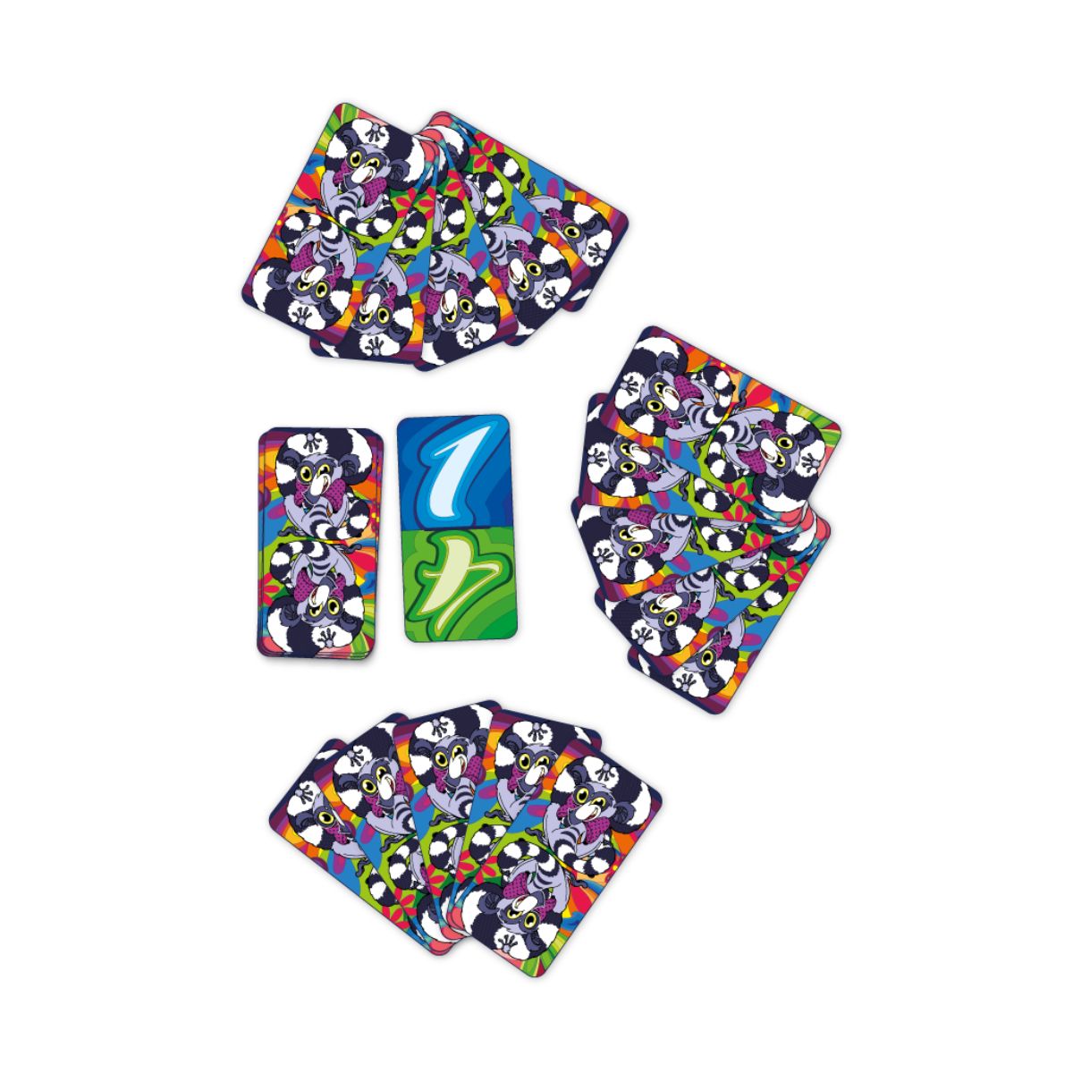 Jogo De Cartas Card Game Linha Micro Lemur PaperGames - Hiper Comercial