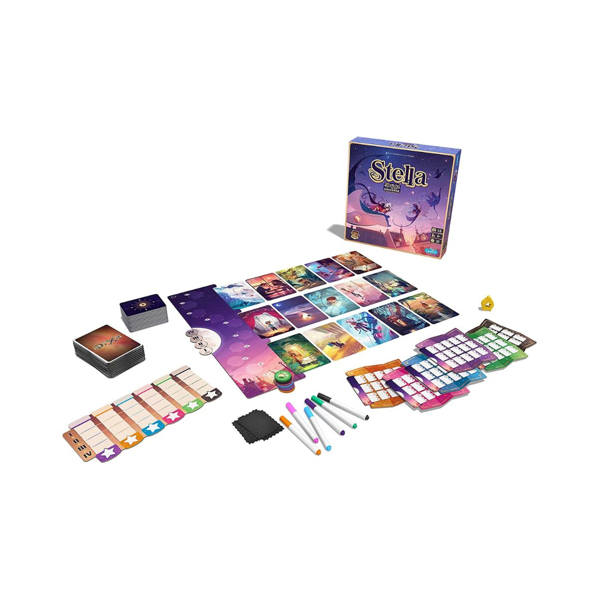 Jogo De Tabuleiro Board Game Stella Universo Dixit Galápagos - Hiper ...