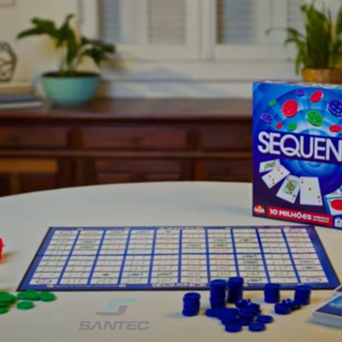 Jogo De Tabuleiro Com Cartas Sequence Copag - Hiper Comercial