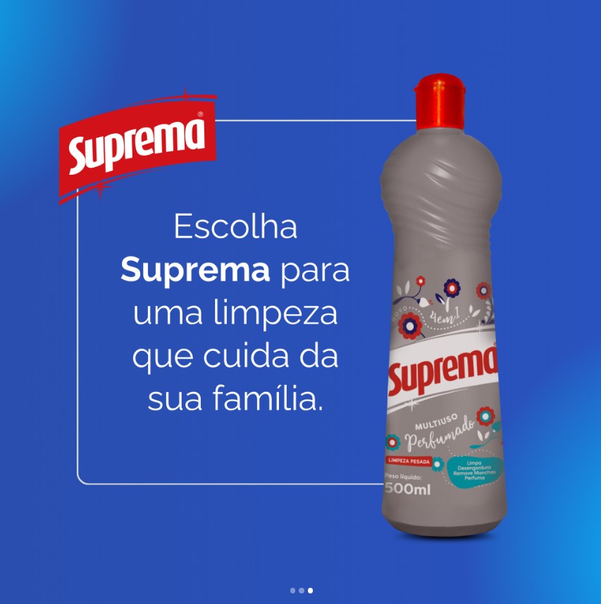 LIMPADOR MULTIUSO SUPREMA LIMPEZA PESADA 500ML - Mali Produtos de Limpeza