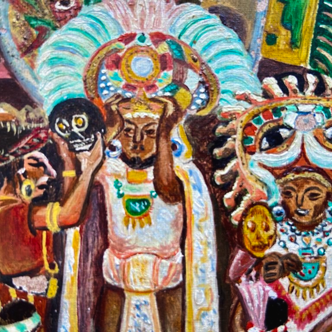 G. Arnoult “d’Après Diego Rivera” Óleo sobre Eucatex 1978 - Cerulean ...