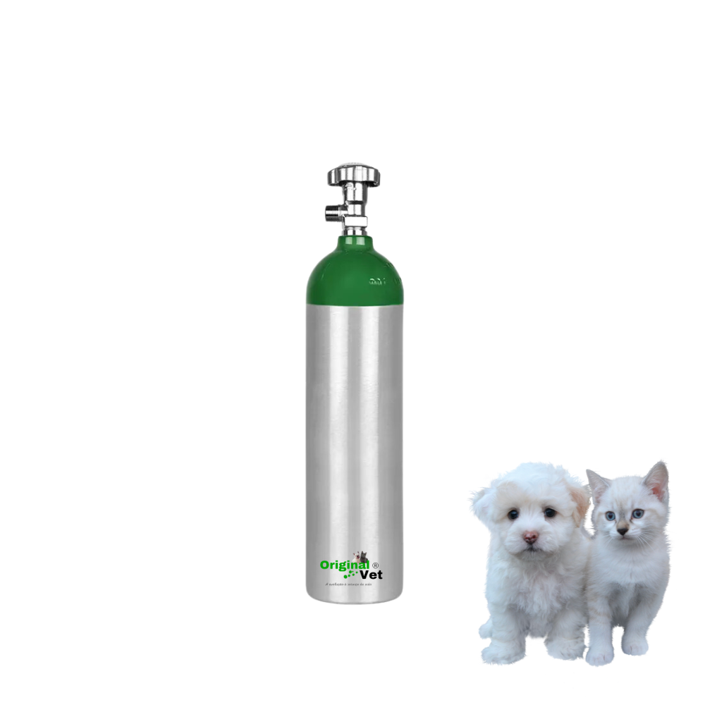 Cilindro de oxigênio 03 litros - Completo - Original Med