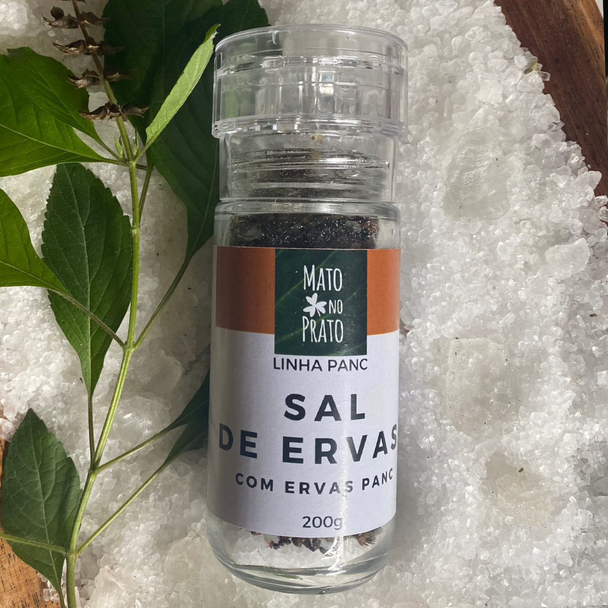 Sal de Ervas PANC - Mato no Prato
