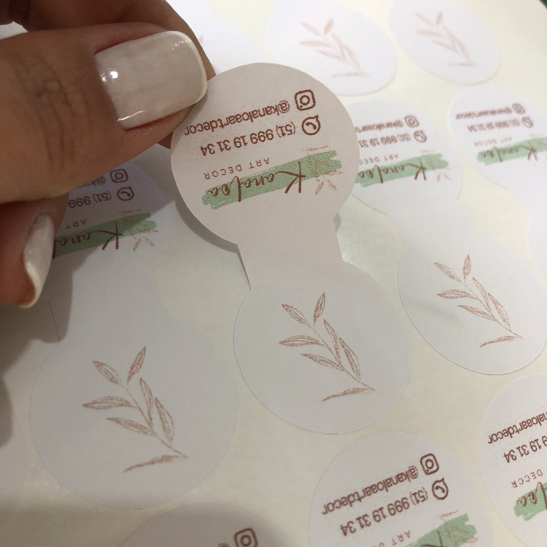 Impressão e corte no papel fotográfico A4 - Difs Designer