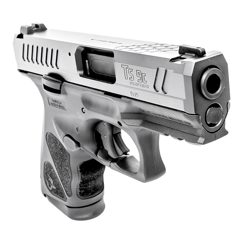 Pistola Taurus TS9C Calibre 9mm - Graphene Elite Gray - Paiva
