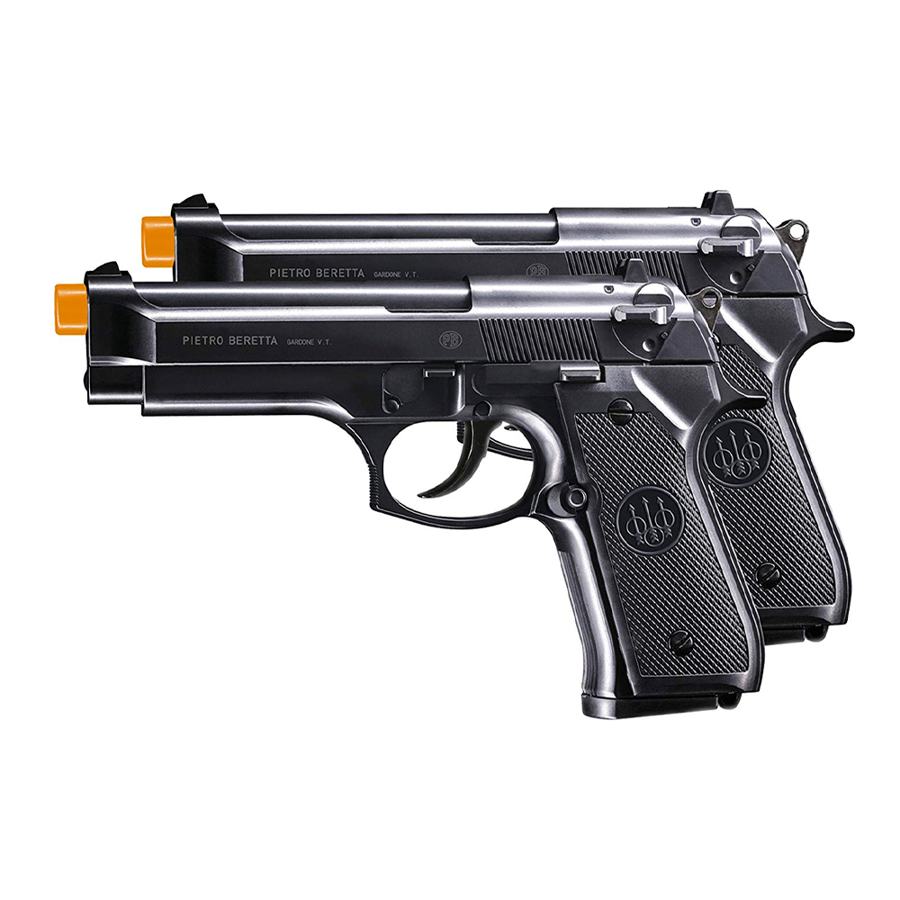 Kit Pistola de Airsoft Game Ready Beretta Mod. 92 FS Spring - 6mm - Paiva