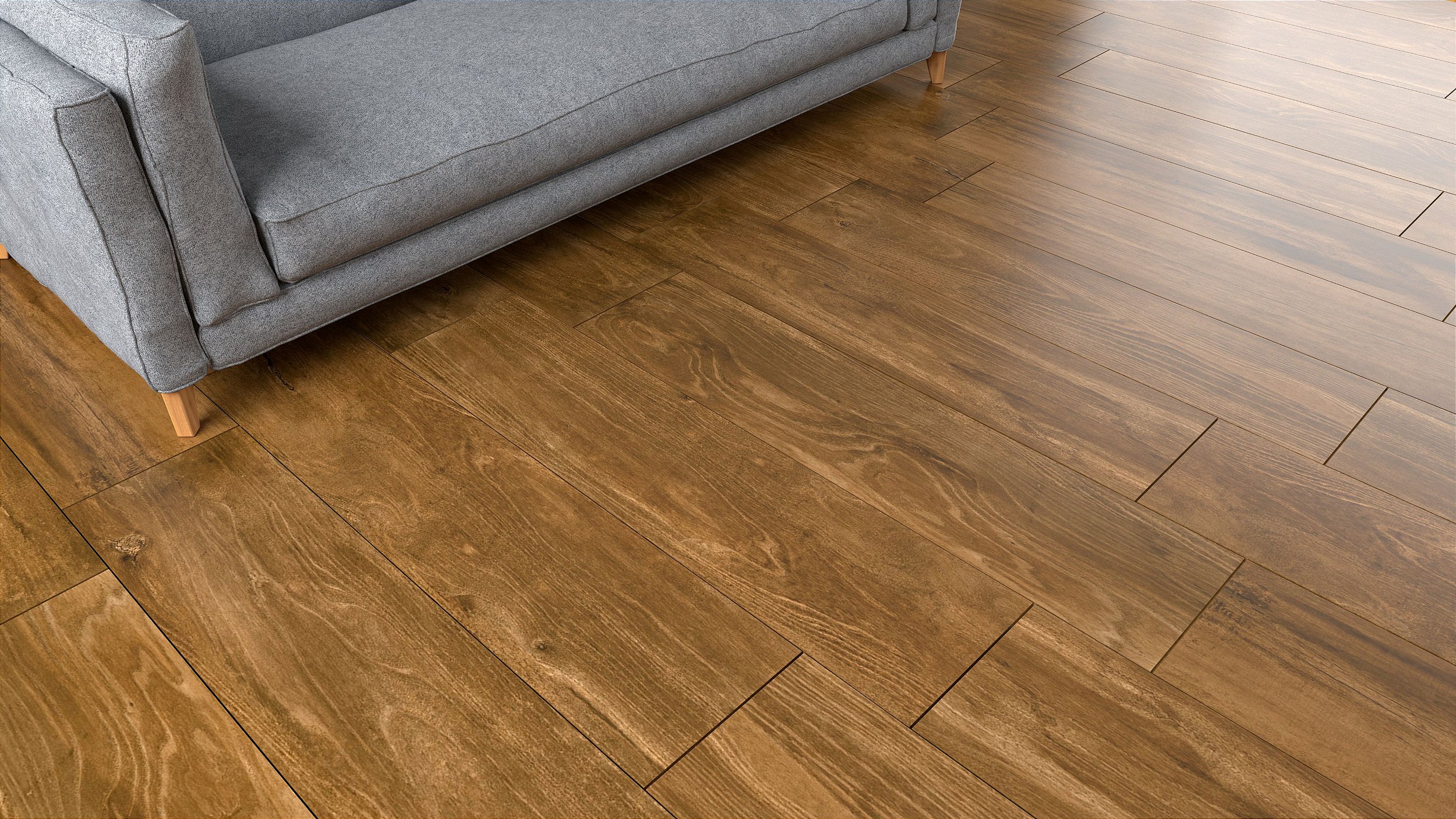 Piso Porcelanato - Villagres - Naturale - Natural - Natural Ipê - 7mm ...