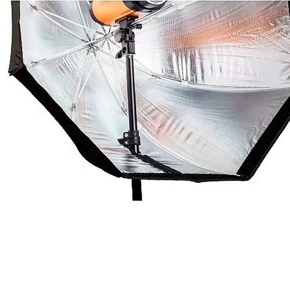 Softbox Universal GREIKA Octabox de 80cm Flash Luz Continua - Loja da ...