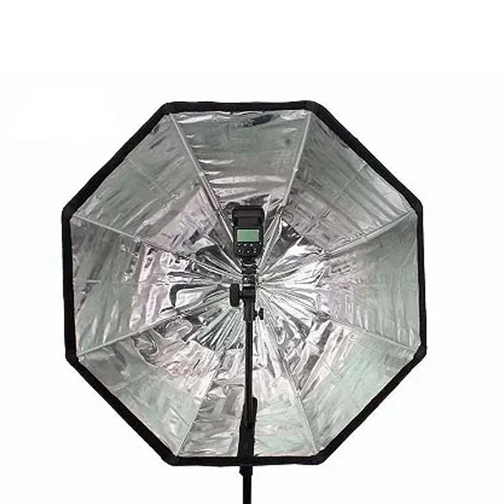 Softbox Universal GREIKA Octabox de 80cm Flash Luz Continua - Loja da ...
