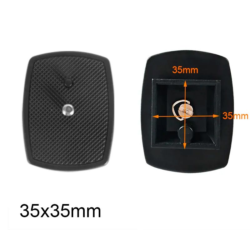 Substituição da Placa Plate do Tripé para Câmera - 35mm 3,5cm - Loja da ...