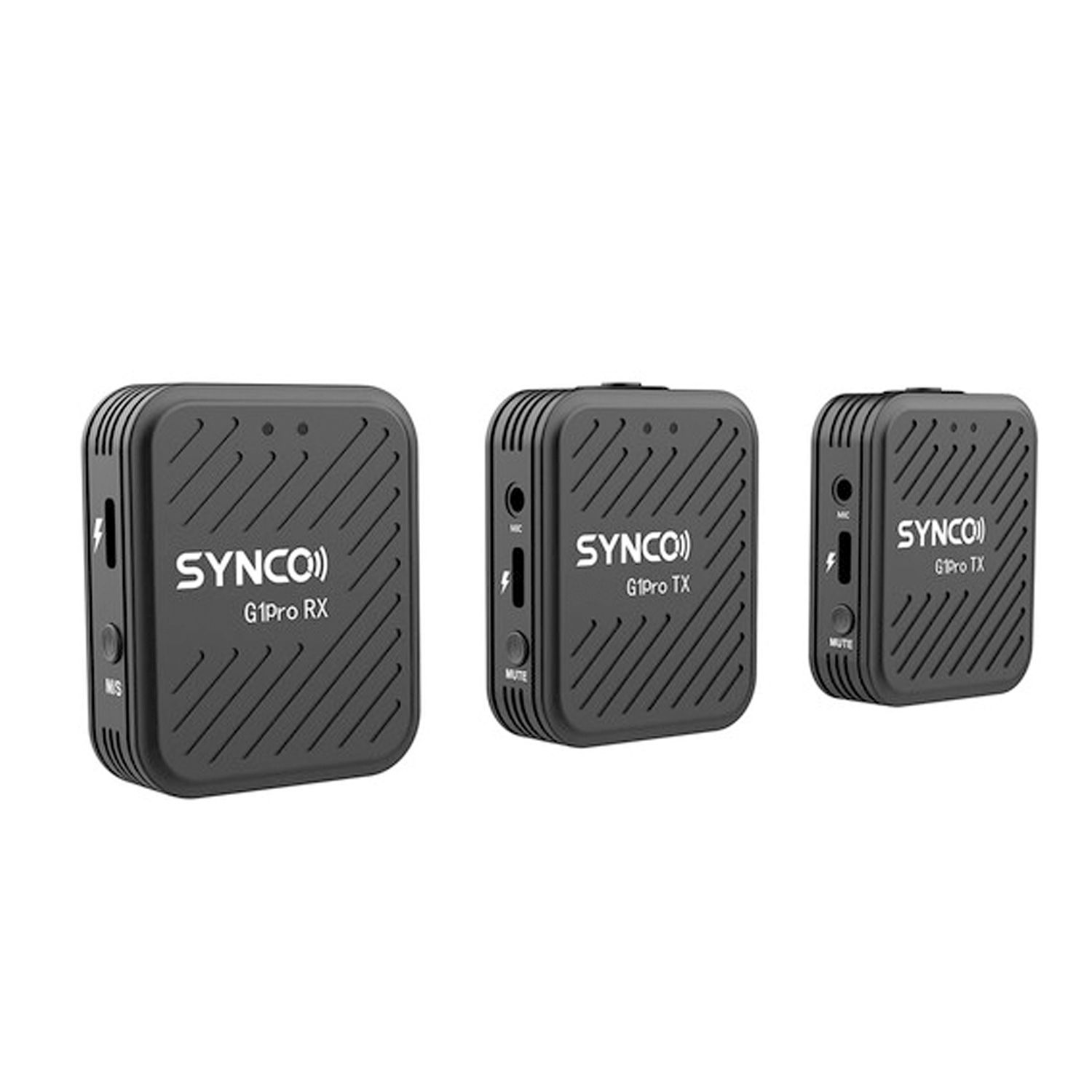 Microfone lapela Sem Fio Duplo Synco G1A2 Pro Câmeras - Loja da Câmera