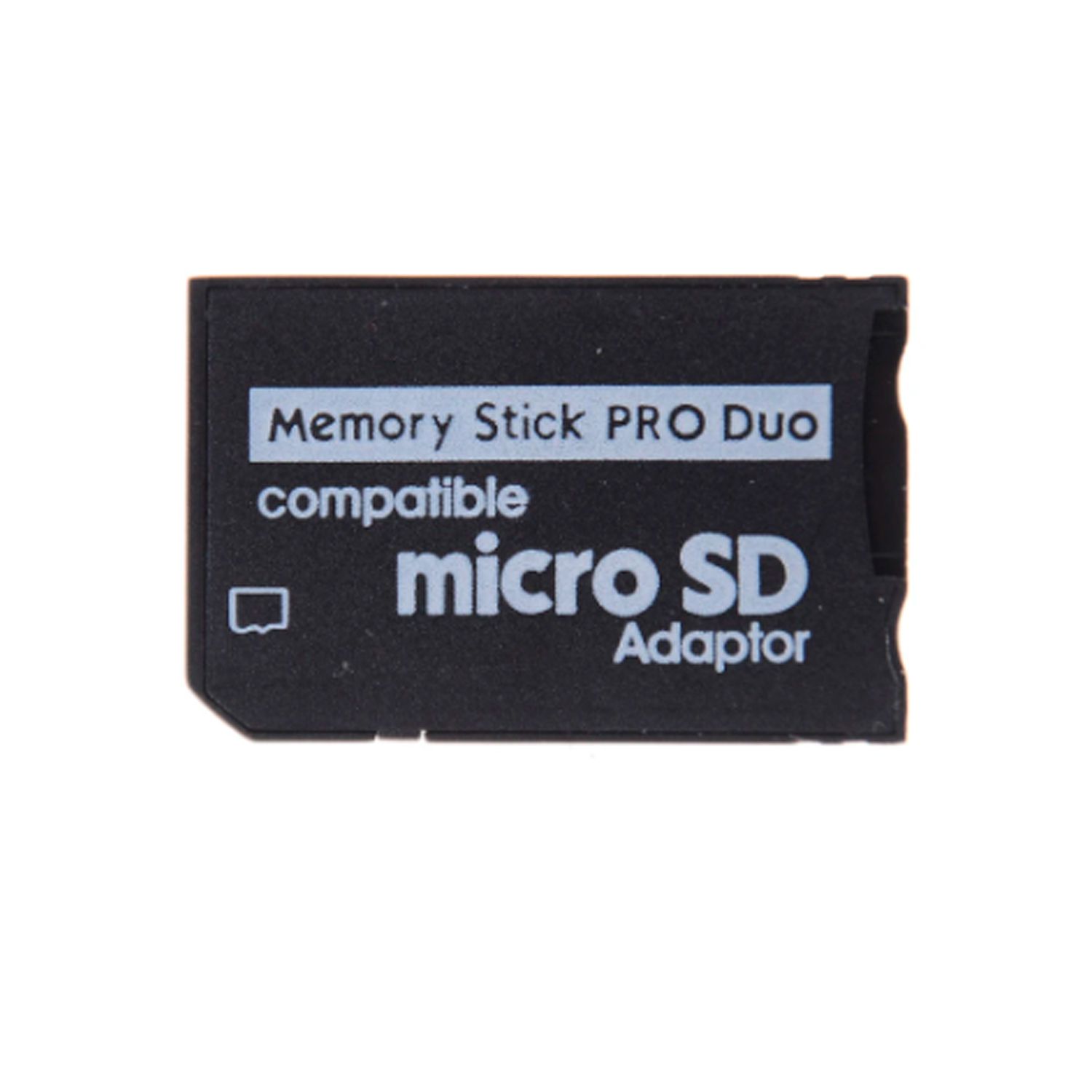 Adaptador Cartão Memoria Memory Stick PRO DUO - Micro SD - Loja da Câmera