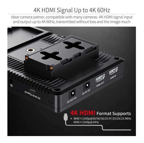 Monitor Feelworld F7 Pro 7pol Touch 3d Lut Hdmi 1920x1200 - Loja da Câmera